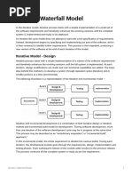Lecture - 04 - SDLC (Iterative Waterfall & Incremental Process Model) | PDF