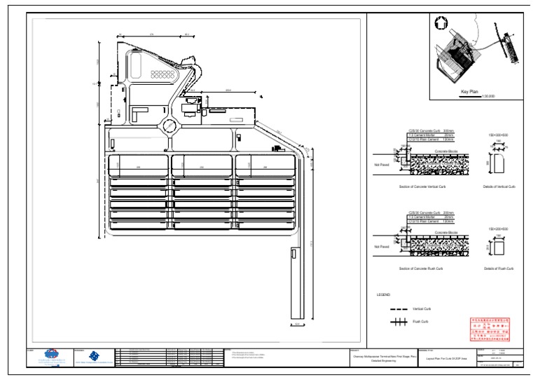 Key Plan: Chancay Multipurpose Terminal New First Stage, Peru Detailed ...