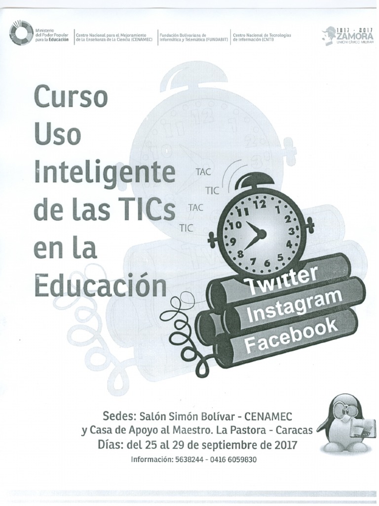 Curso Uso Inteligente de Las TICs en La Educacion | PDF