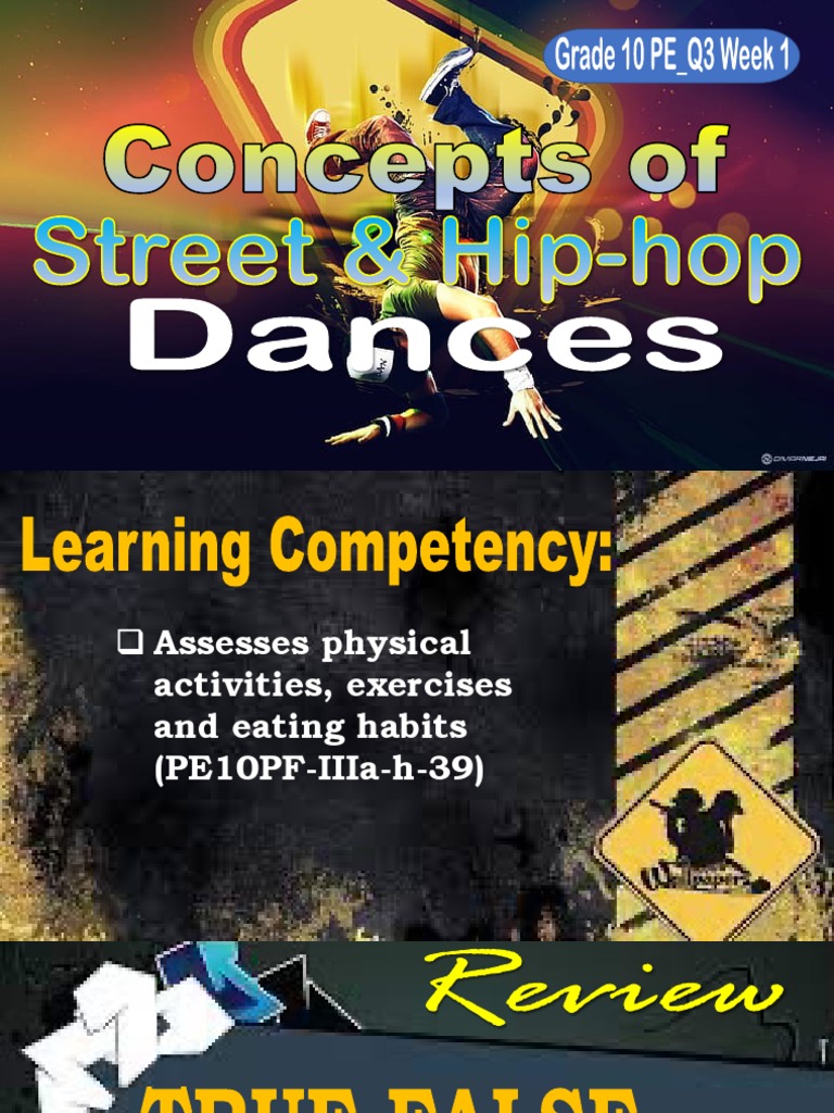 Powerpoint Hip-Hop Dance | PDF | Hip Hop Music | Rapping