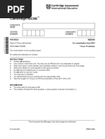 IGCSE Physics All of Electricity Topic Questions | PDF | Electrical ...