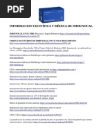 Instrucciones para tomar Immunocal | PDF