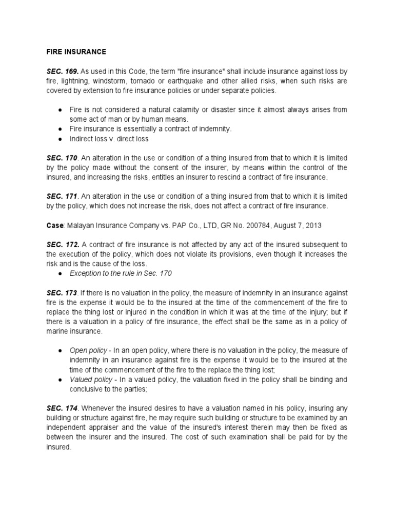 Fire, Casualty, & Life Insurance | PDF | Insurance | Legal Liability