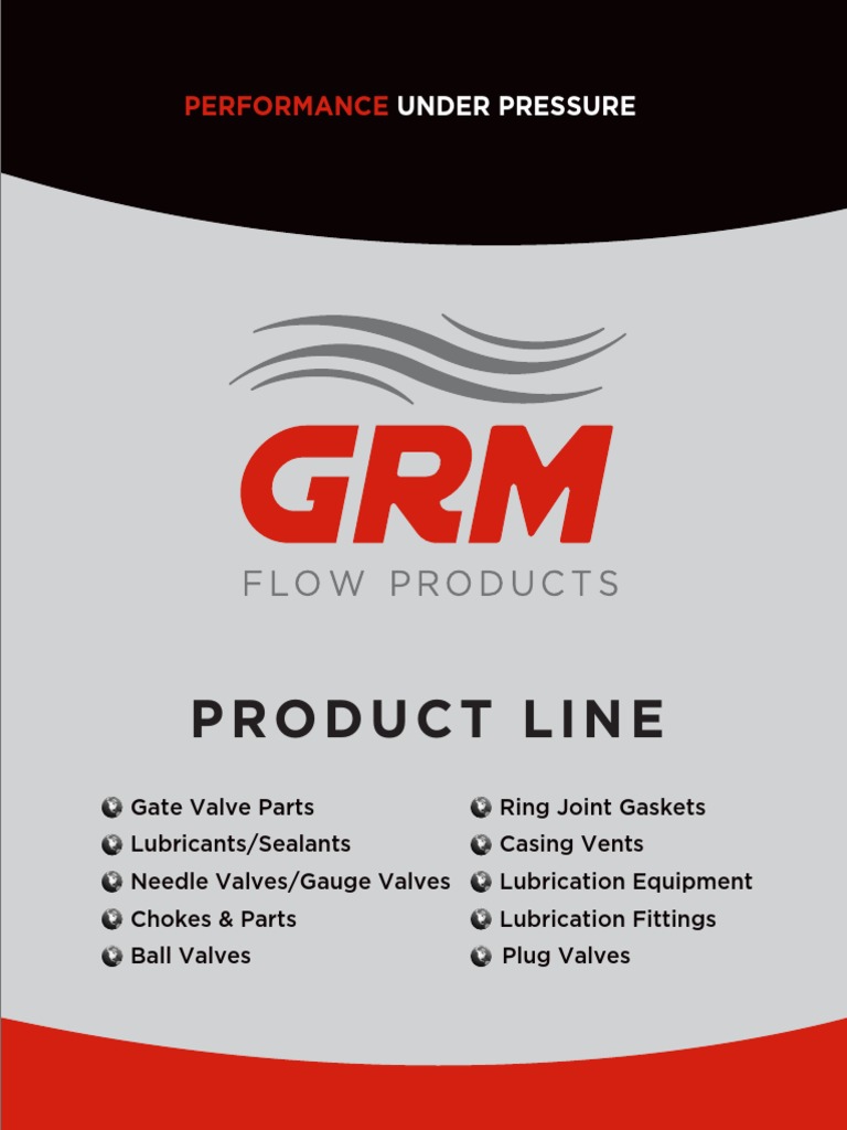GRM - ProductLine - Brochure 8x11 - Sept2020 - Email | PDF | Valve ...