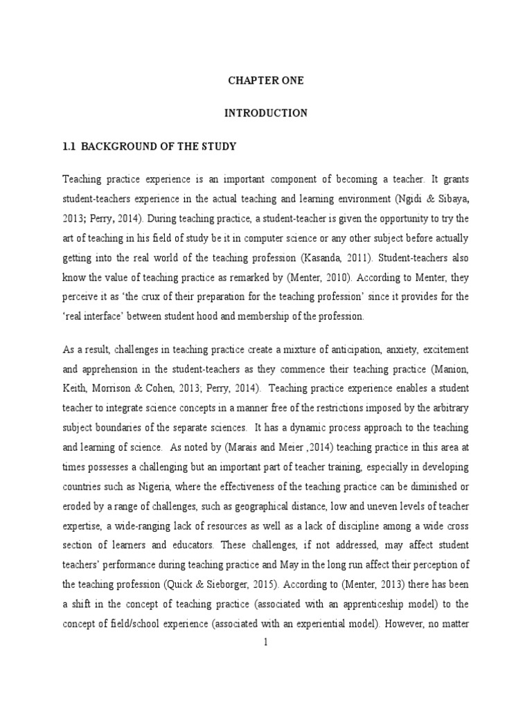 My Research Work | PDF | Teachers | Teacher Education