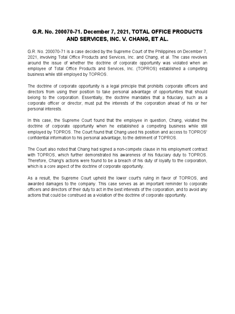 Final Draft - CommLaw Case Digest (ChatGPT) | PDF | Lawsuit | Board Of ...