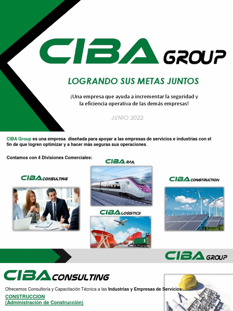 CIBA Group Presentación - Jun 2022 | PDF | Fotovoltaica | Ingenieria ...