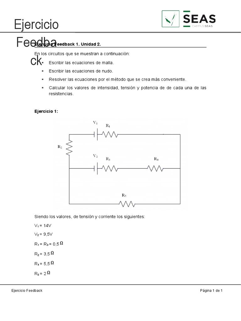 Ejercicio Feedba CK | PDF | Ciencias fisicas | Cantidad