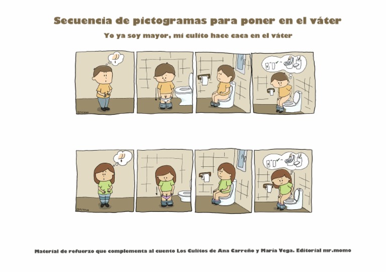 Secuencia Hacer Caca en El Váter - Los Culitos | PDF