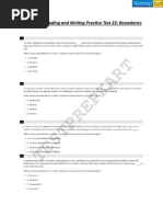 Digital SAT Math Practice Questions | PDF | Sat | Equations