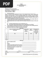 GRATUITY FORM F-Sample Filled | PDF | Government | Justice