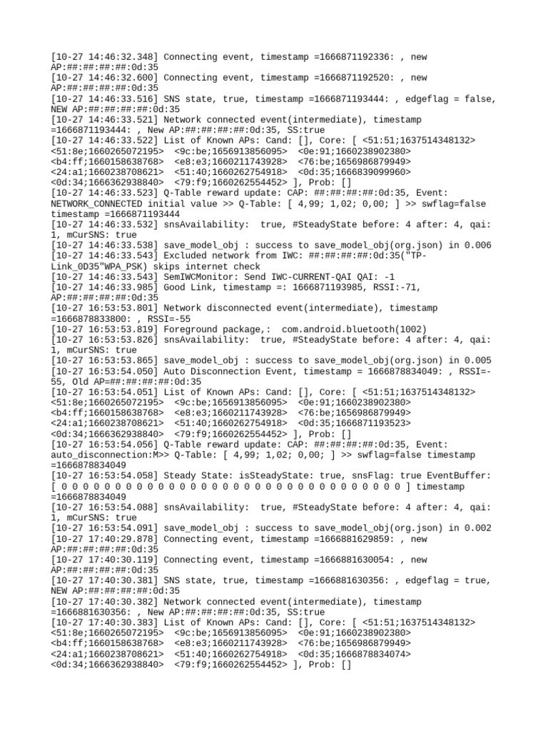 Iwc Dump | PDF | Telecommunications | Computing