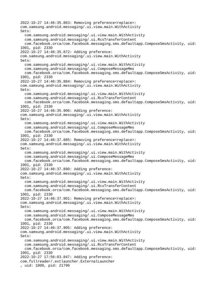 PM Debug Info | PDF | Mobile Software | Computing