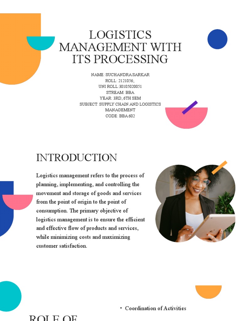 Supply Chain Management Pdf Logistics Supply Chain