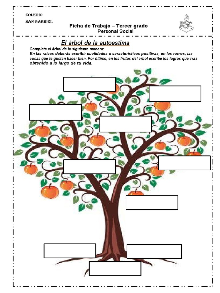 Arbol de La Autoestima | PDF