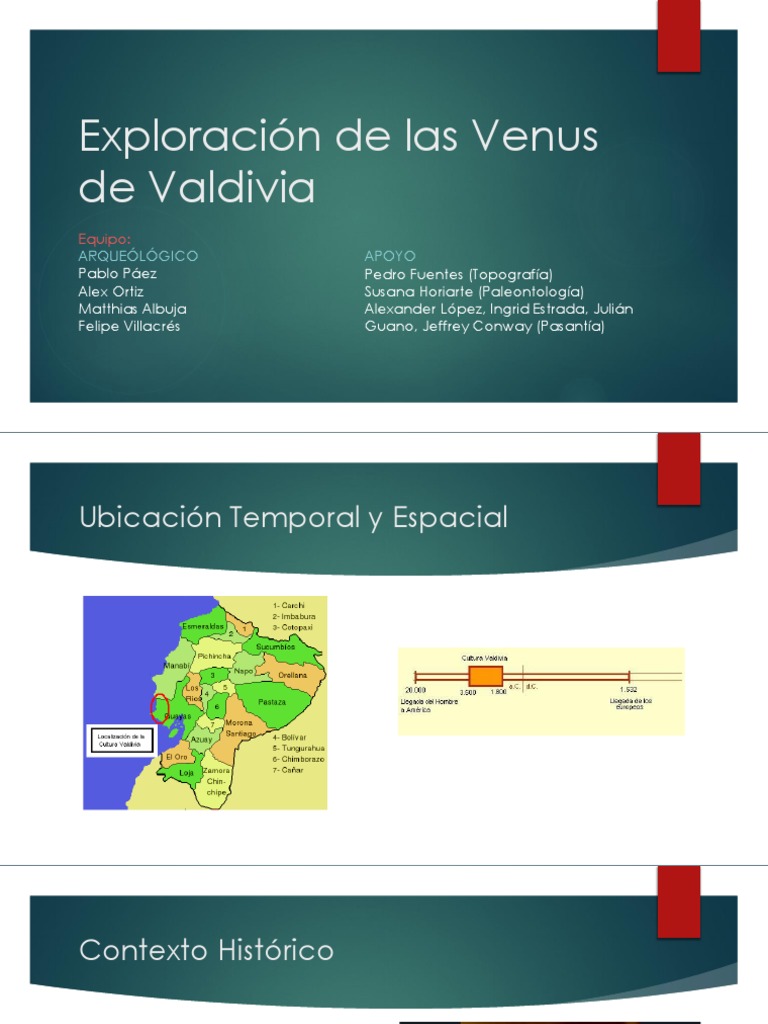 Venus de Valdivia: Cultura y Contexto | PDF | Ciencias sociales | Arte