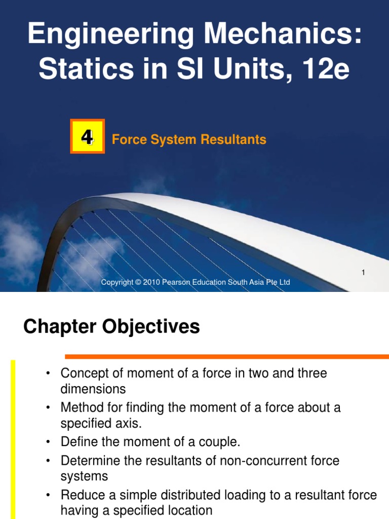 Chap. 4 Force System Resultant | Download Free PDF | Torque | Force