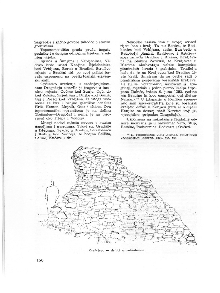 5 - Anđelić, Historijski Spomenici Konjica I Okoline - Srednji Vijek, Str. 156-183 | PDF