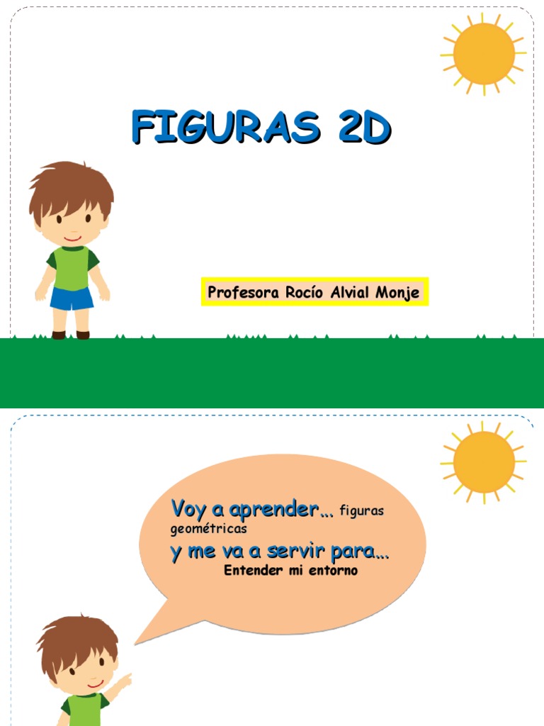 Figuras 2D y 3D para Tercero Básico | PDF