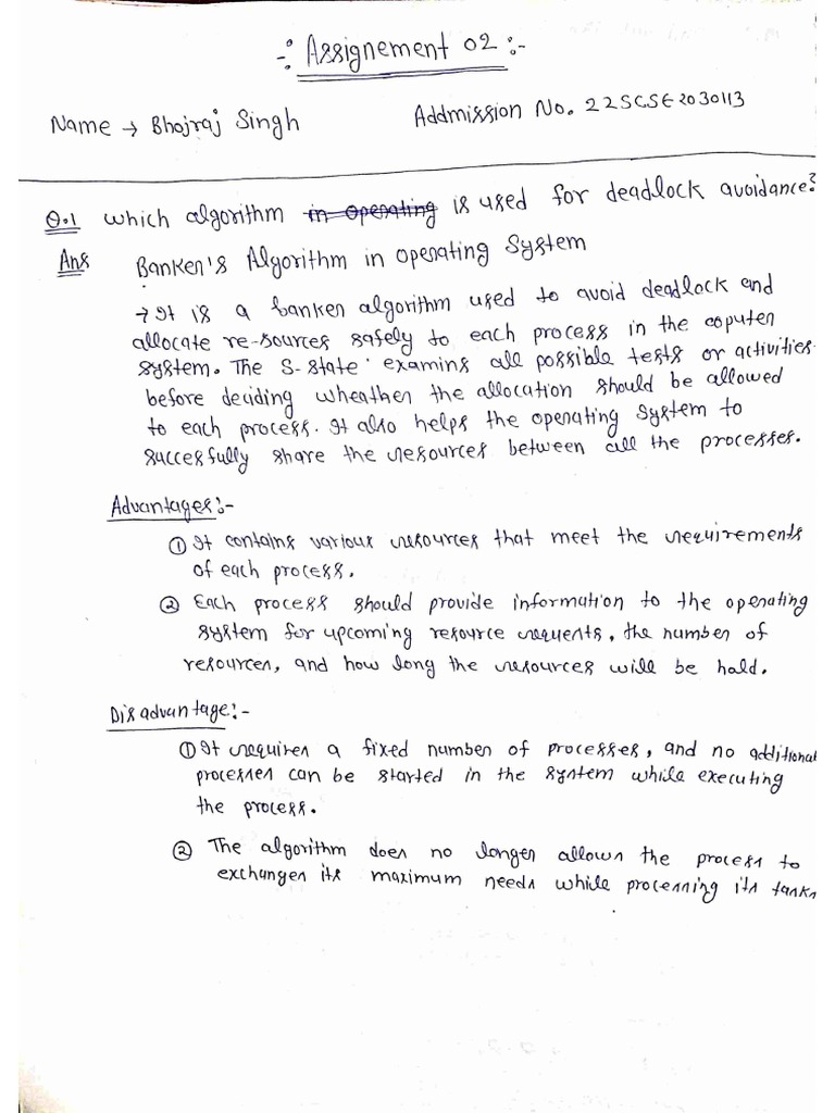 Os Assignment 2 Pdf 