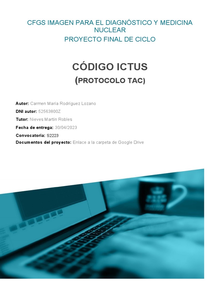 Proyecto Fin Carrera MIO y Mio | PDF | Carrera | Ct Scan