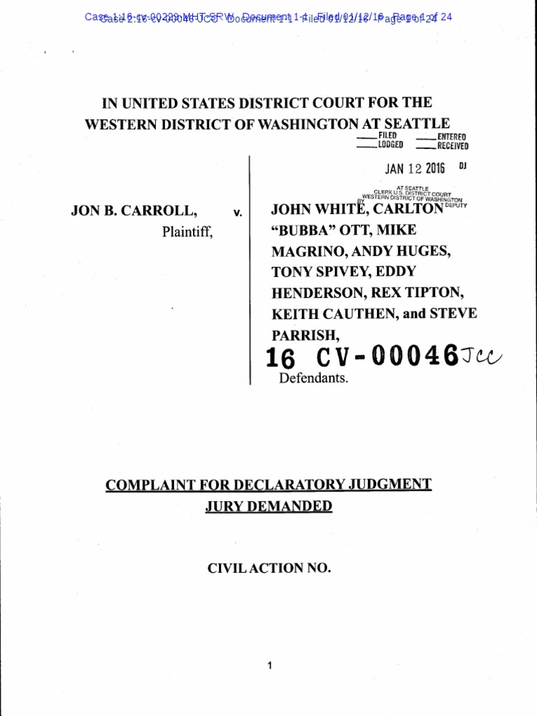 Cahanes v. Tipton Police Case Overview | PDF | Finance & Money ...