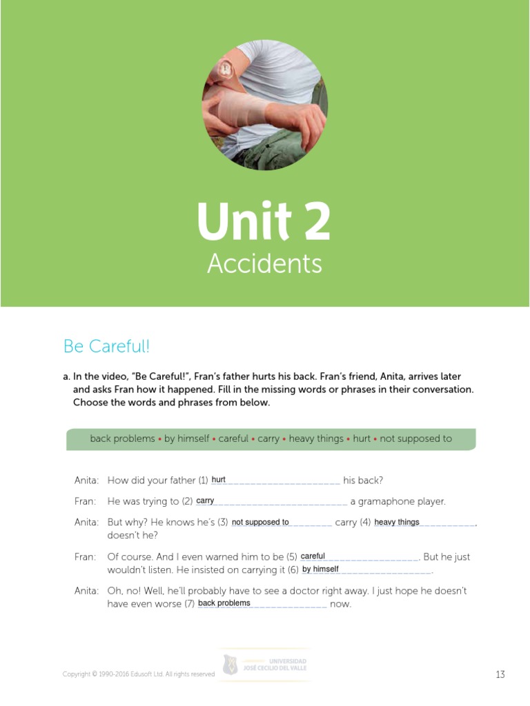 Unit 2: Accidents | PDF