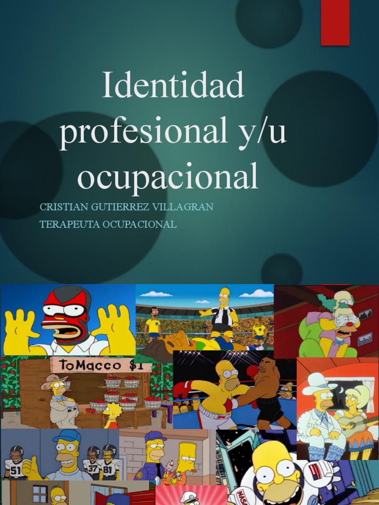 Identidad Profesional/ocupacional | PDF