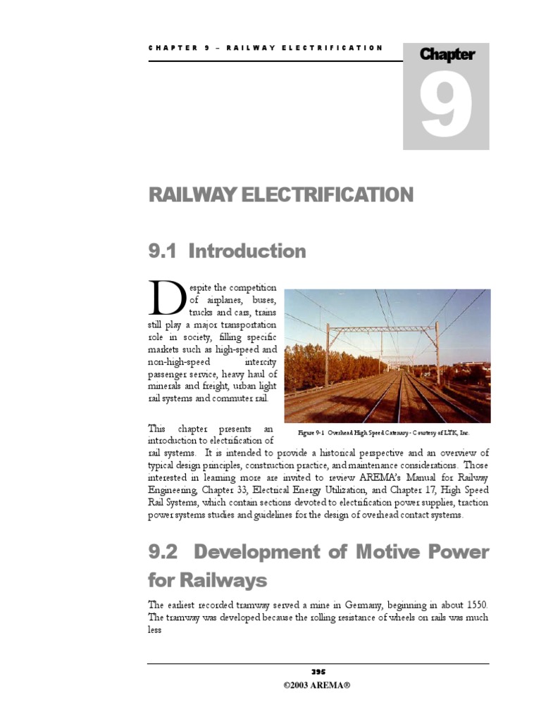 AremA Article About Catenary Systems DNLDD 900823 | PDF | Rail ...