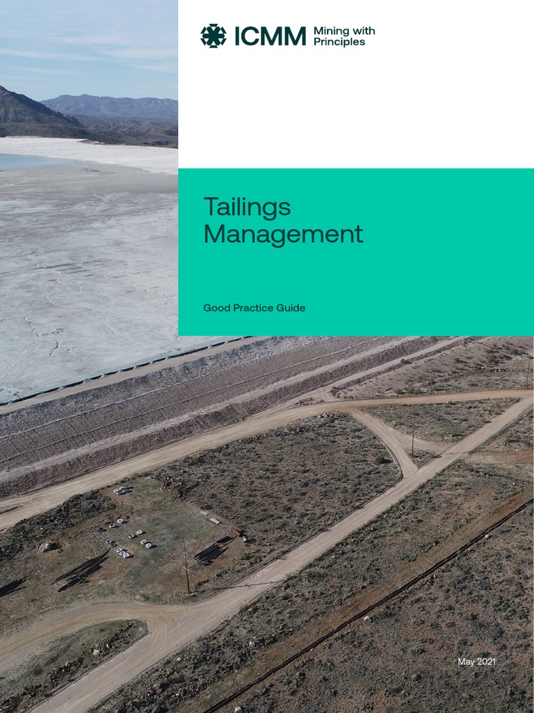 Tailings Management: Good Practice Guide | PDF | Life Cycle Assessment ...