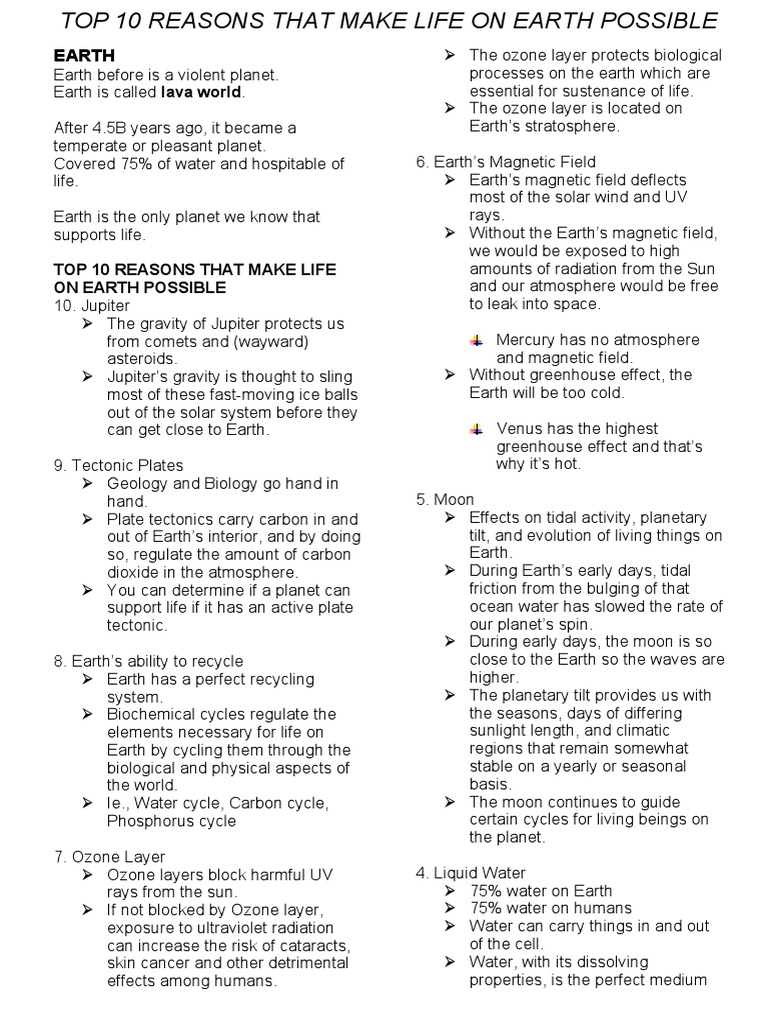 Earth Science Notes | PDF | Rock (Geology) | Earth