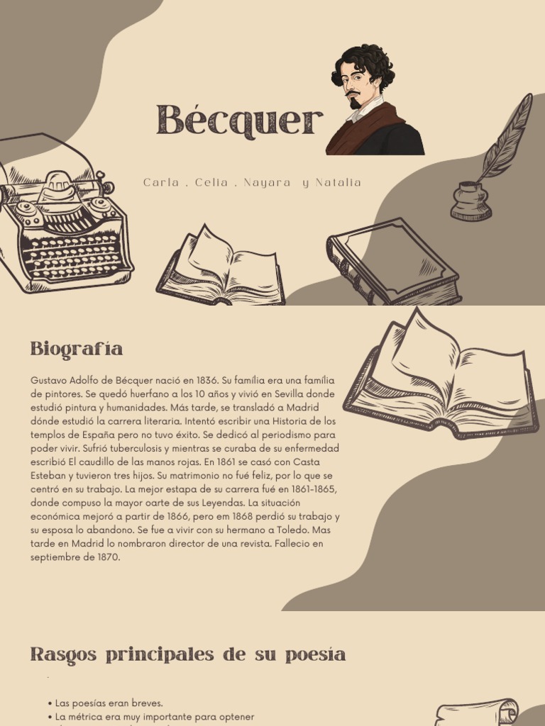 Bécquer | PDF | Poesía
