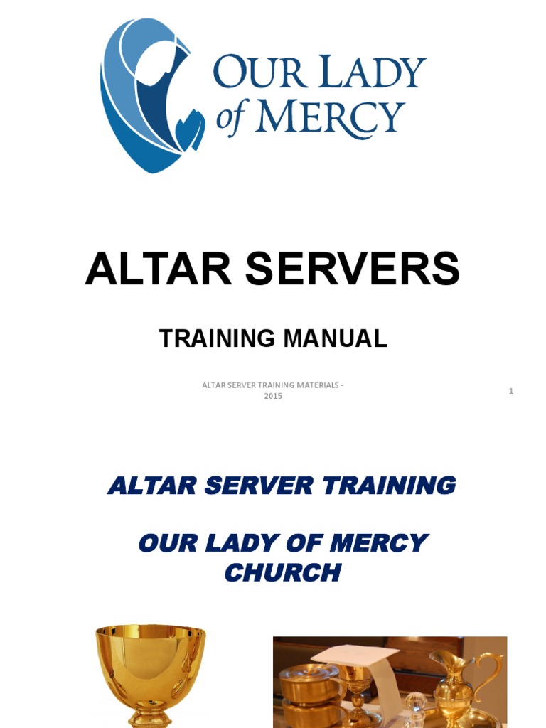 Altar Server Training Guide | PDF