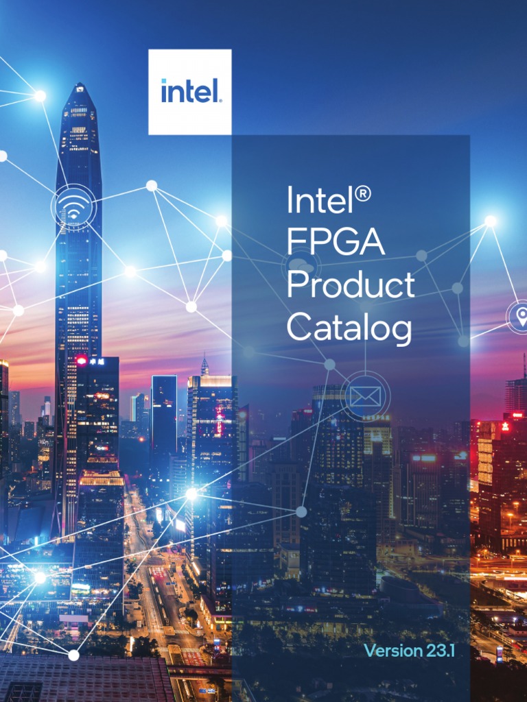 Cover TBD: Intel® Fpga Product Catalog | PDF