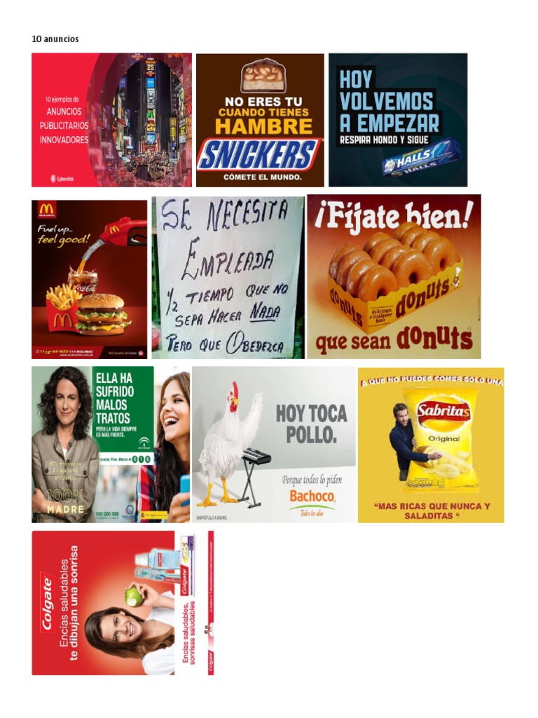 10 Anuncios | PDF