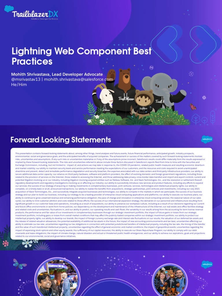 LWC Component Best Practices | PDF | Mergers And Acquisitions ... LWC Component Best Practices | PDF | Mergers And Acquisitions ...