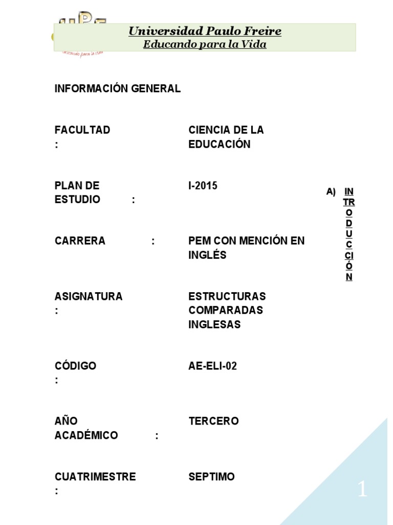 Universidad Paulo Freire: Educando para La Vida | PDF | Aprendizaje | Maestros