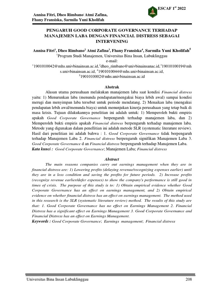 Contoh Artikel SLR | PDF