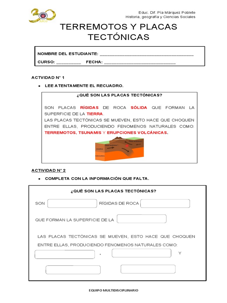 Placas Tectónicas | PDF