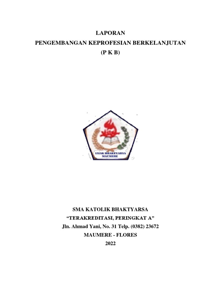 Laporan Pengembangan Keprofesian Berkelanjutan (PKB) | PDF | Karier & Perkembangan | Ilmu Sosial