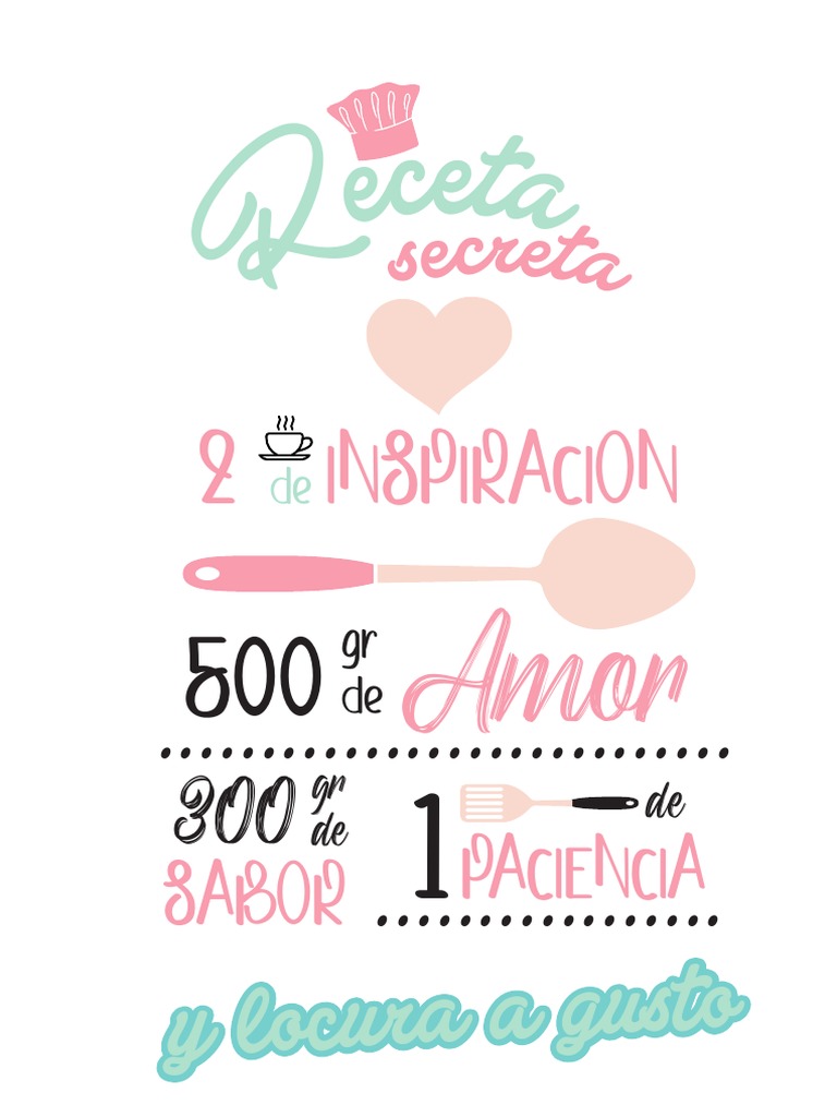 Receta Secreta de Amor y Sabor | PDF