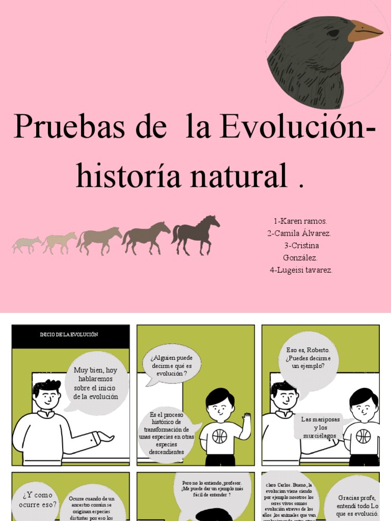 Cómic | PDF | Evolución | Charles Darwin