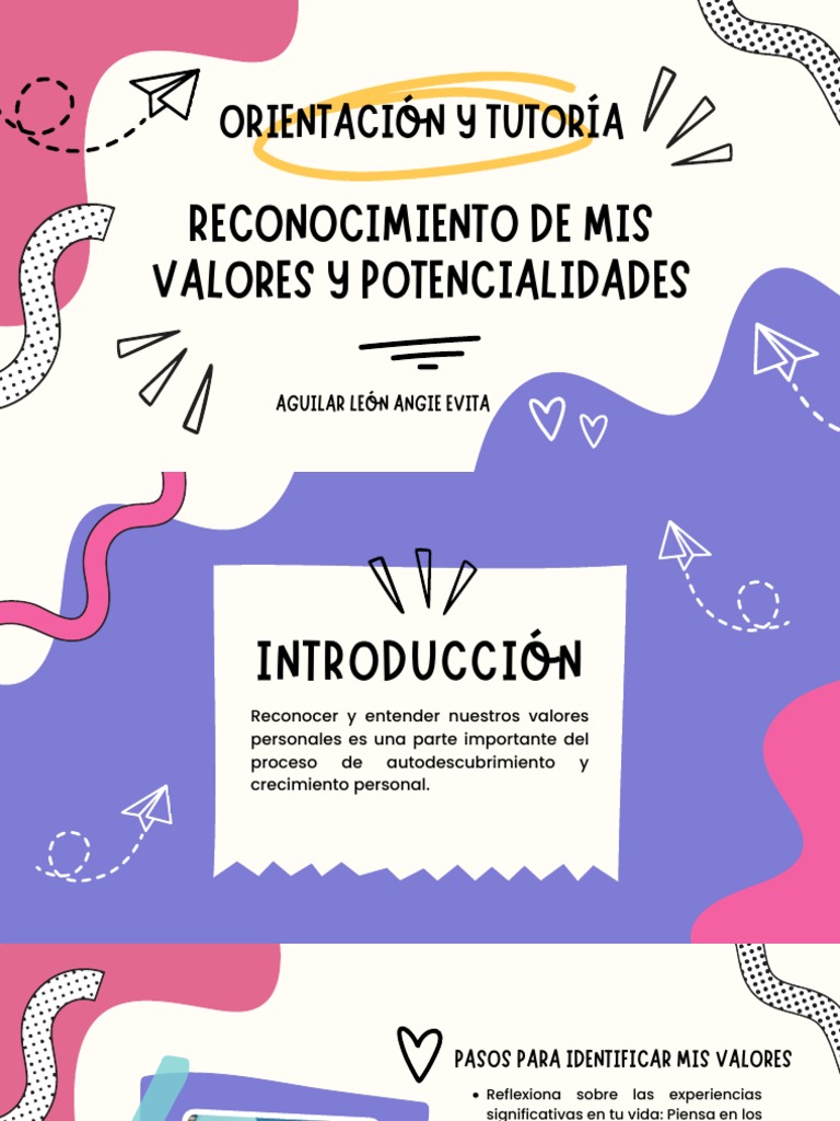 Identificación y Potencialización de Valores | PDF | Crecimiento ...