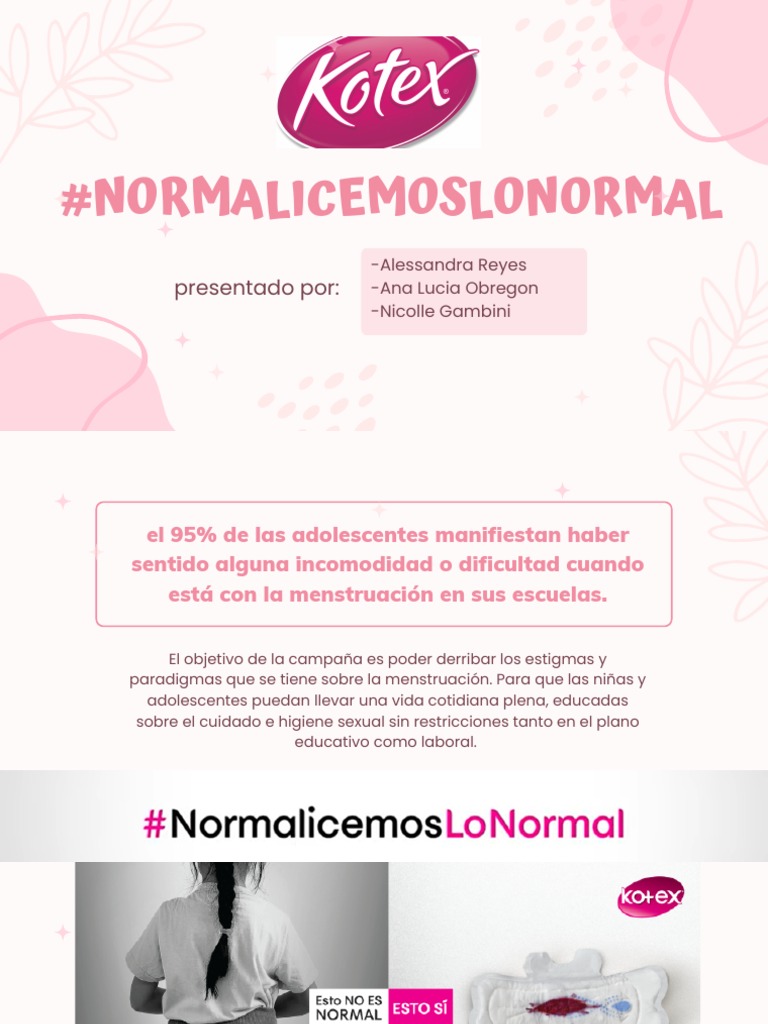 G5 - ACTIVIDAD 1 KOTEX | PDF