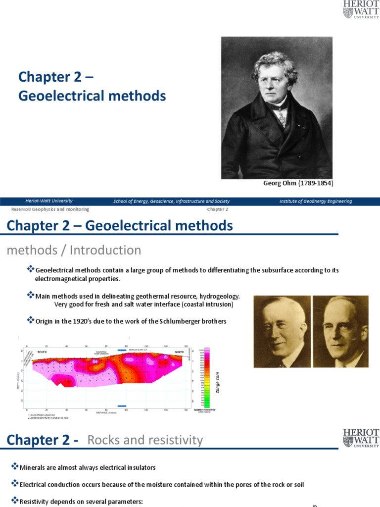 Chapter23Geoelectrical Methods | PDF | Porosity | Voltage