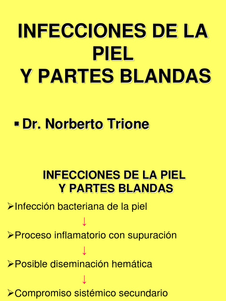 Infecciones De La Piel Y Partes Blandas Pdf Staphylococcus Aureus