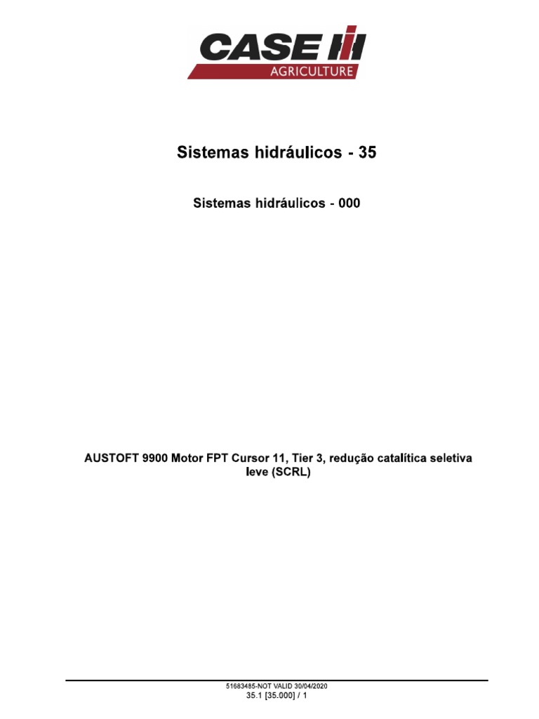 Diagrama Hidráulico A9900 | PDF