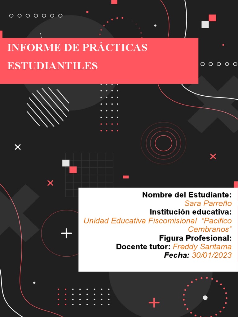 Datos Informativos | PDF