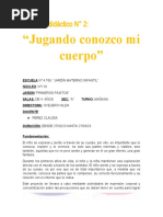 Unidad Didactica Conozco Mi Cuerpo | PDF | Imagen | Science