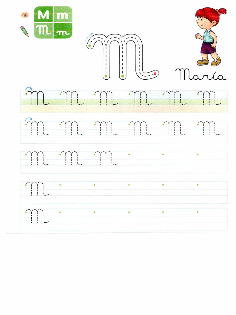 Consonante M Manuscritas | PDF